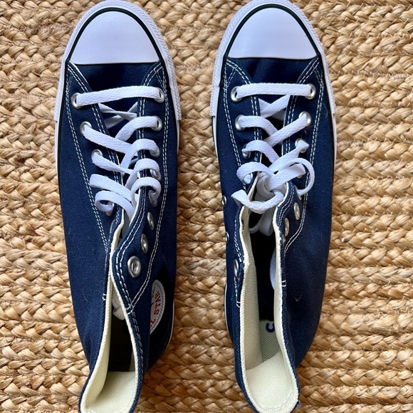 Converse | Shoes | Converse All Star Chuck Taylor Navy Size 9 High Tops ...